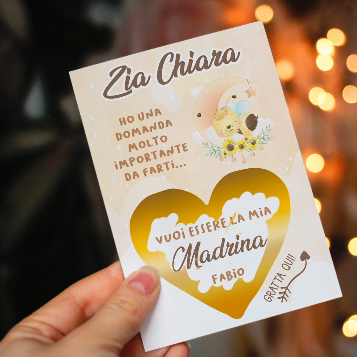 Gratta e vinci "Padrino o Madrina" Bee – EMISFERO Shop